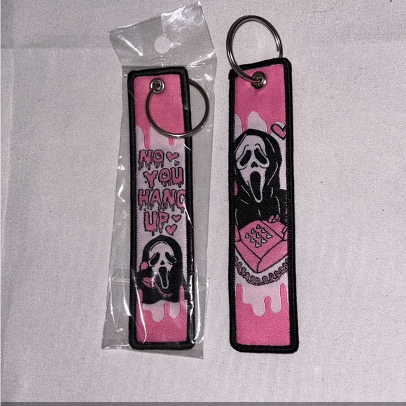None | Holiday | Halloween 223 Decor Scream Ghostface Keychain Horror ...